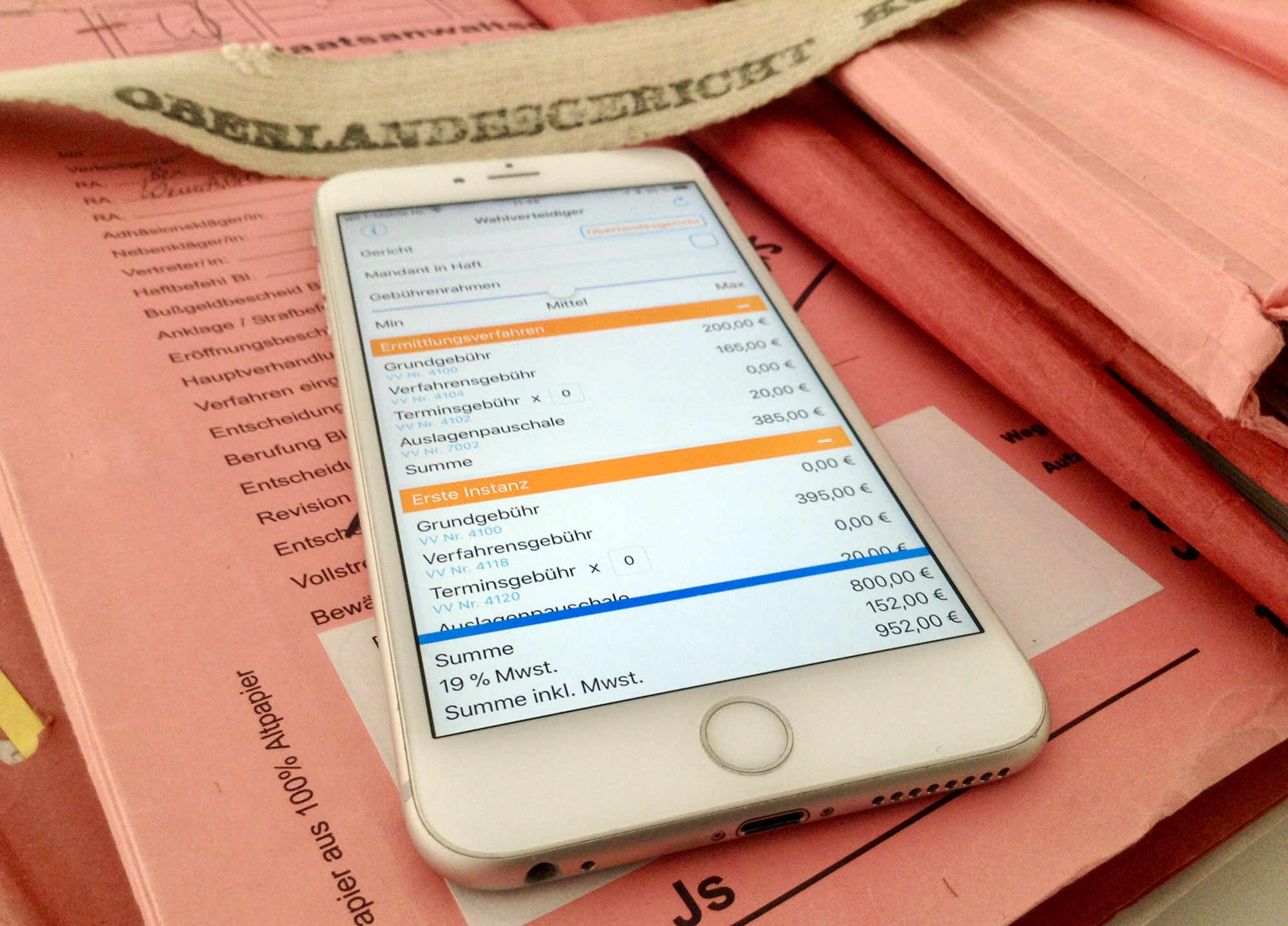 RVG Strafrecht App | Die RVG-App im Strafrecht